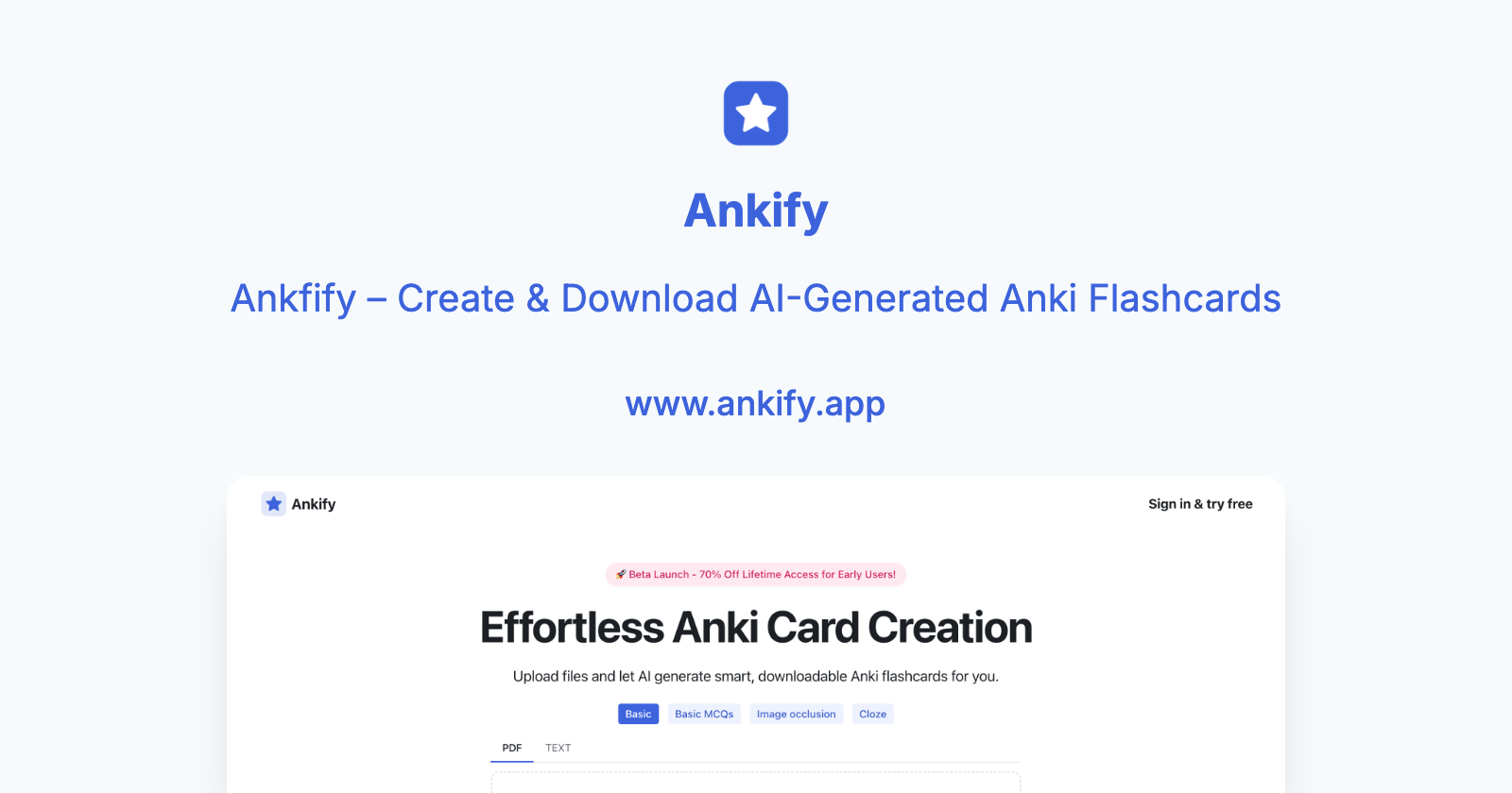 Anki Card Generator – Create Flashcards from Notes, PDFs, and Slides ...